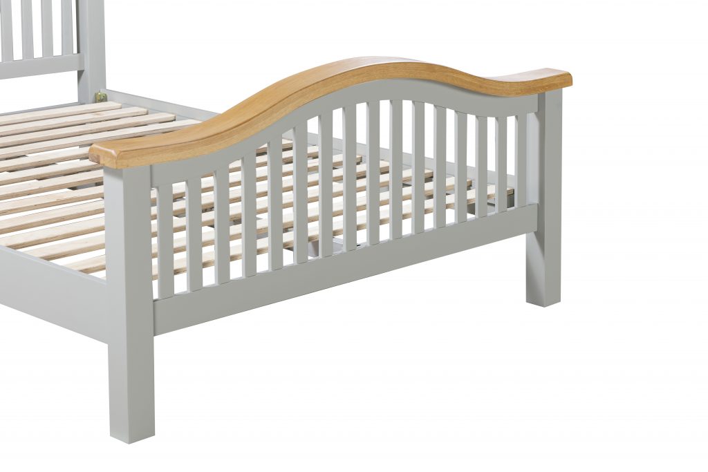 Capri Light Curved Bed Frame | Lane Brothers Homestore