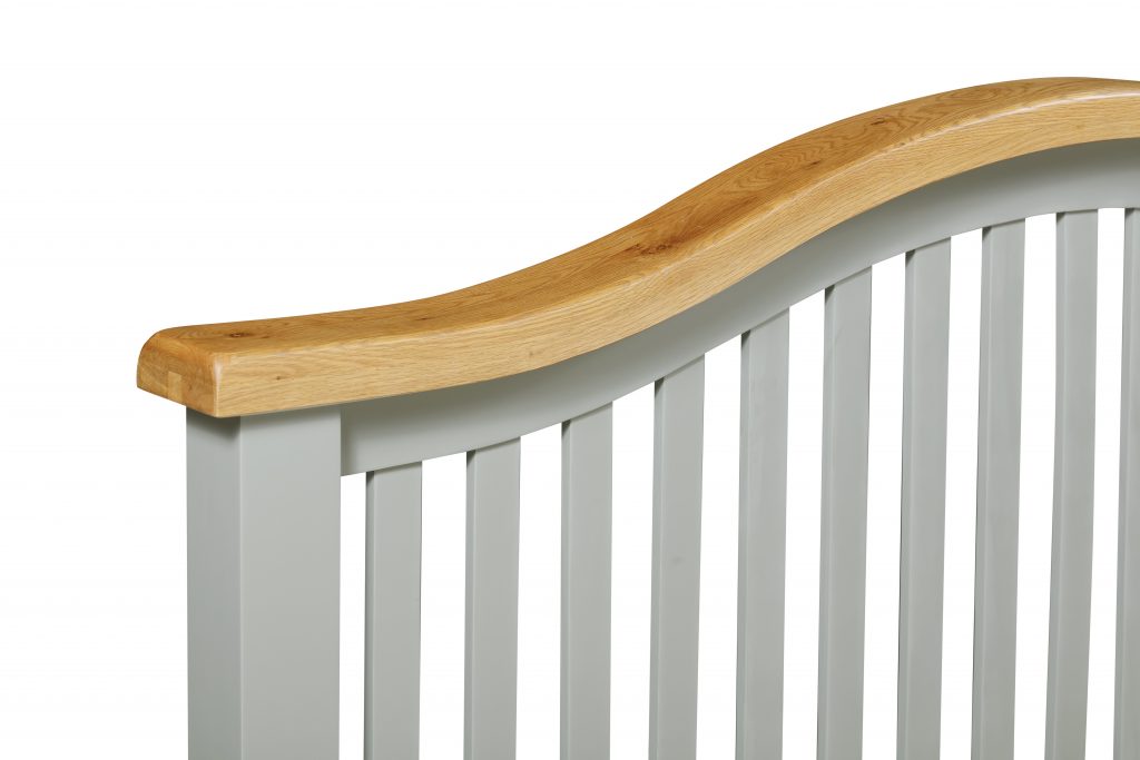 Capri Light Curved Bed Frame | Lane Brothers Homestore